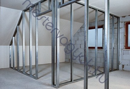 CW100/0,6mm gipszkarton válaszfal szárazépítő profil | Gipszkarton ...